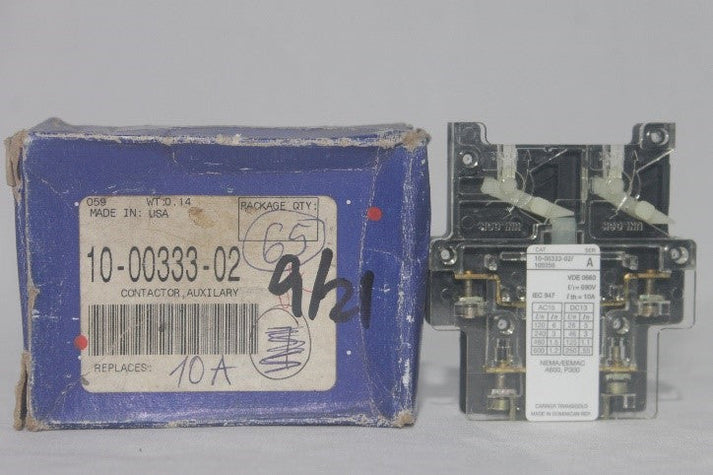 CARRIER CONTACTOR, AUXILARY 10-00333-02 – Fragments Electrical and ...